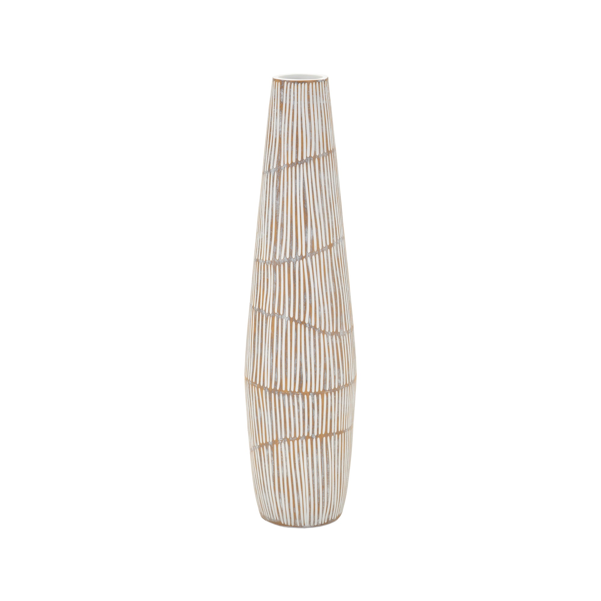 Vase, Couleur Structure Beige Diamètre 6 cm, Nuance de Crème, Blanc ...