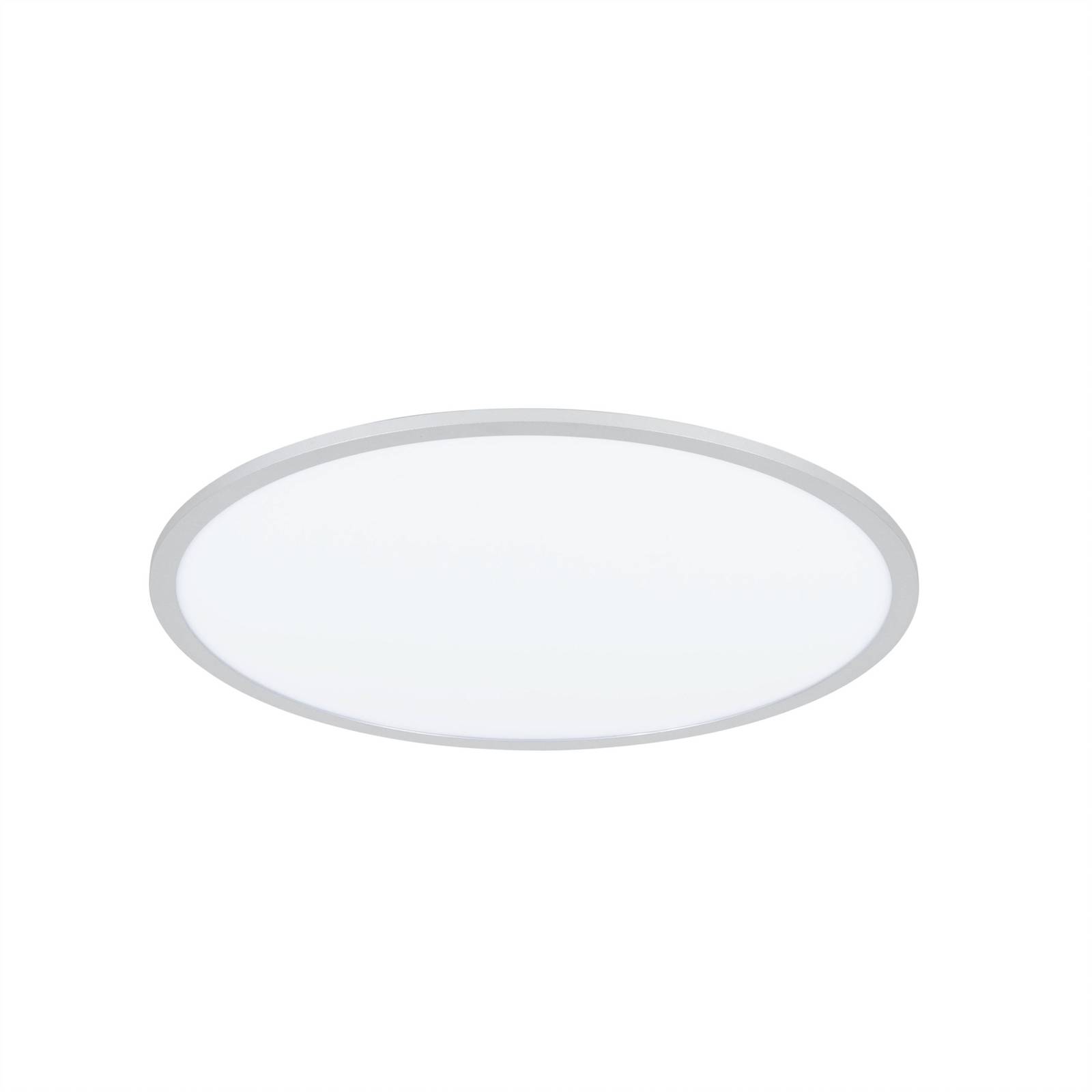 Lindby Plafoniera LED Narima, 4.000 K, Ø 60 cm, argento, lampada LED ...