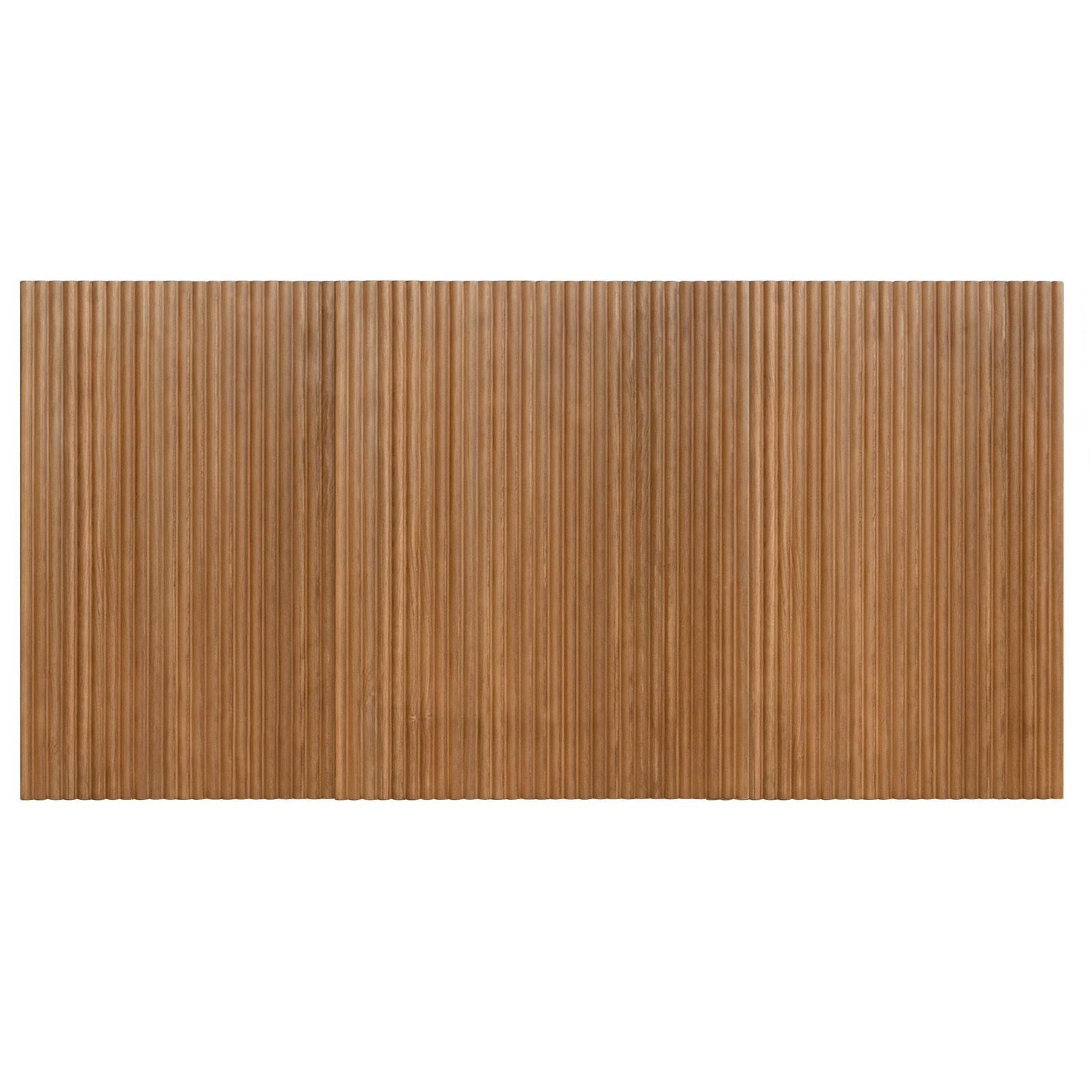 Bali Cabecero De Cama De Madera Maciza En Tono Roble Oscuro De