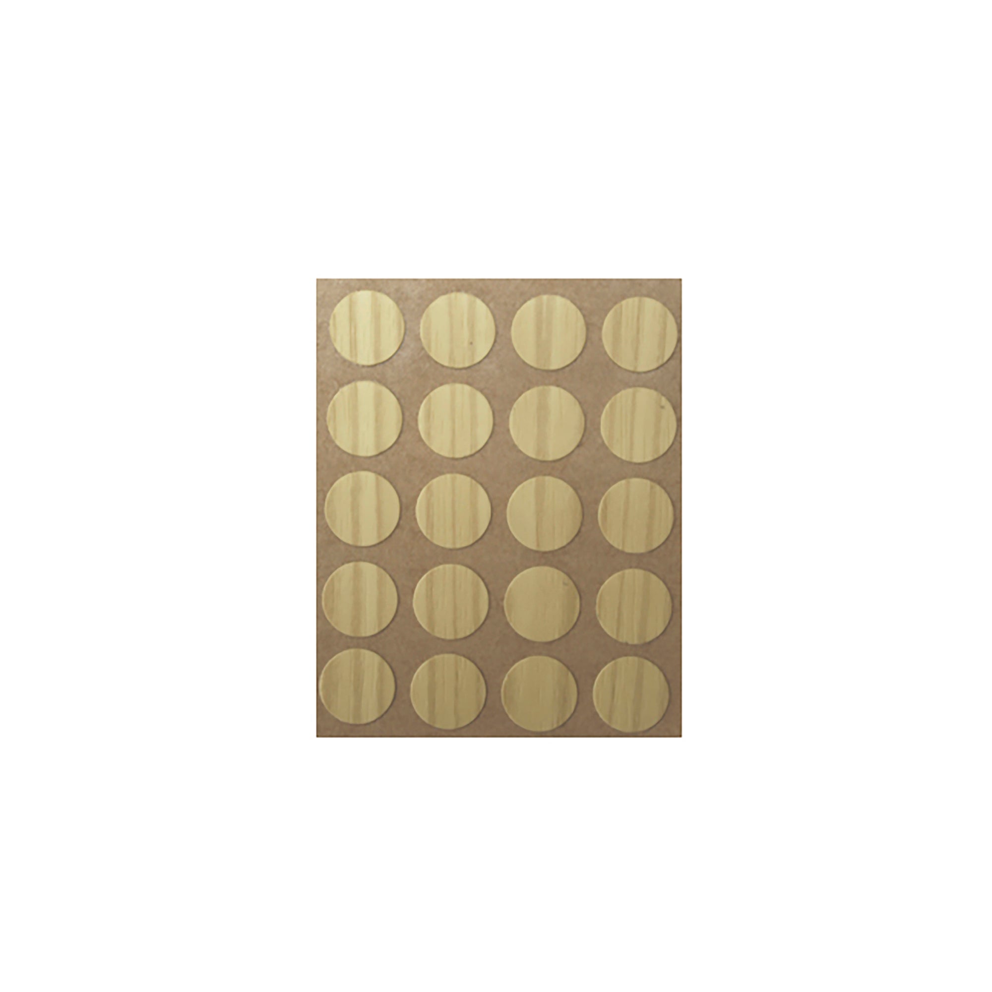 Bouchon à vis | Fabriqué en PVC | Finition pin brut | Mesures 12*12*0 ...