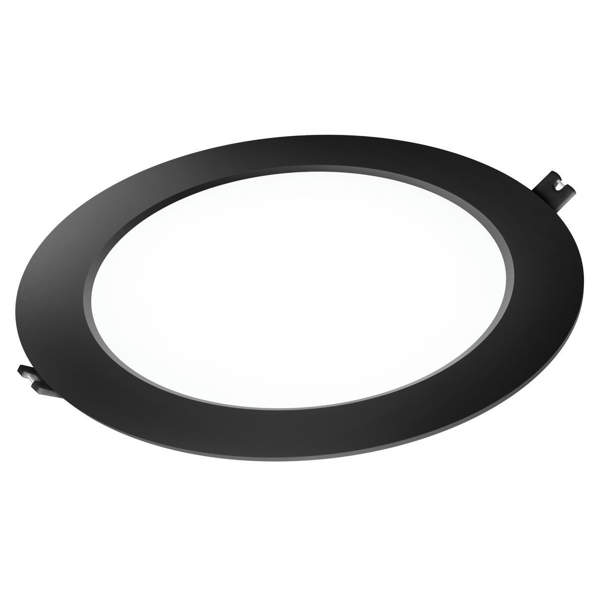 DOWNLIGHT LED PC REDONDO NEGRO 18W.F | Leroy Merlin