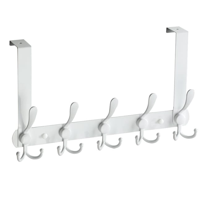 Perchero de acero inoxidable para puerta, perchero silencioso, perchero ...