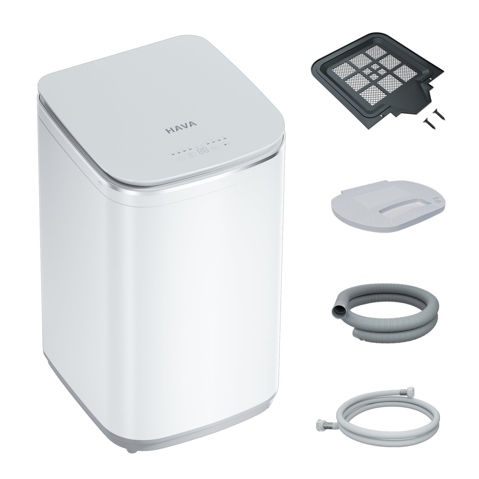 Lave-linge portable HAVA T02 pour camping-car et caravane | Leroy Merlin