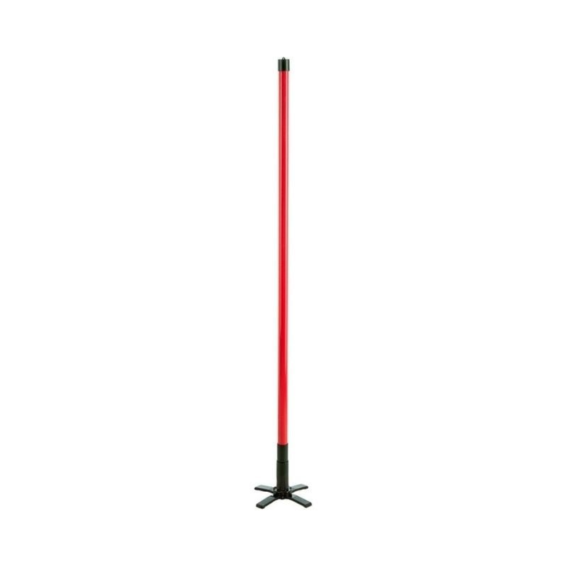 Lampe Tube Néon sur Pied Unicolore 134cm - Rouge - SILUMEN | Leroy Merlin