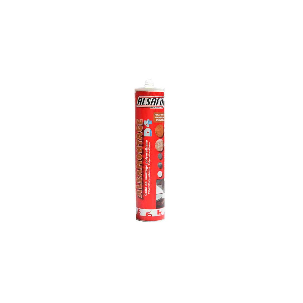 Colle de montage ALSAMONTAGE D4 310ml - 23758310 - Alsafix | Leroy Merlin