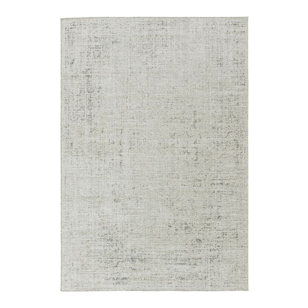 Tapis rayé vintage en laine Argenté 160x230 JUSTINE | Leroy Merlin