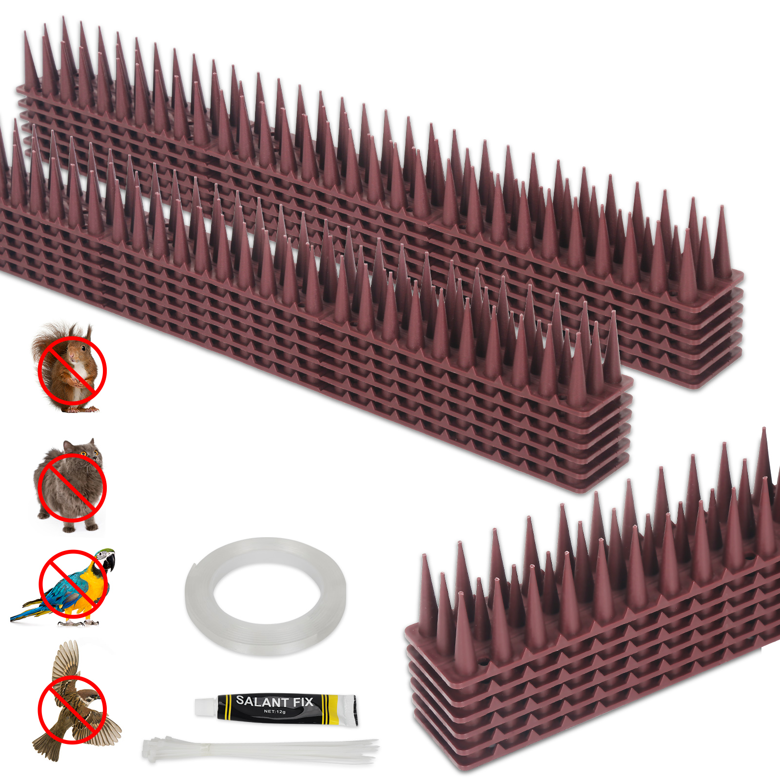 Anti-Pigeon Anti-Pigeon Pods Anti-Bird Sparrows con pájaros con pájaros ...