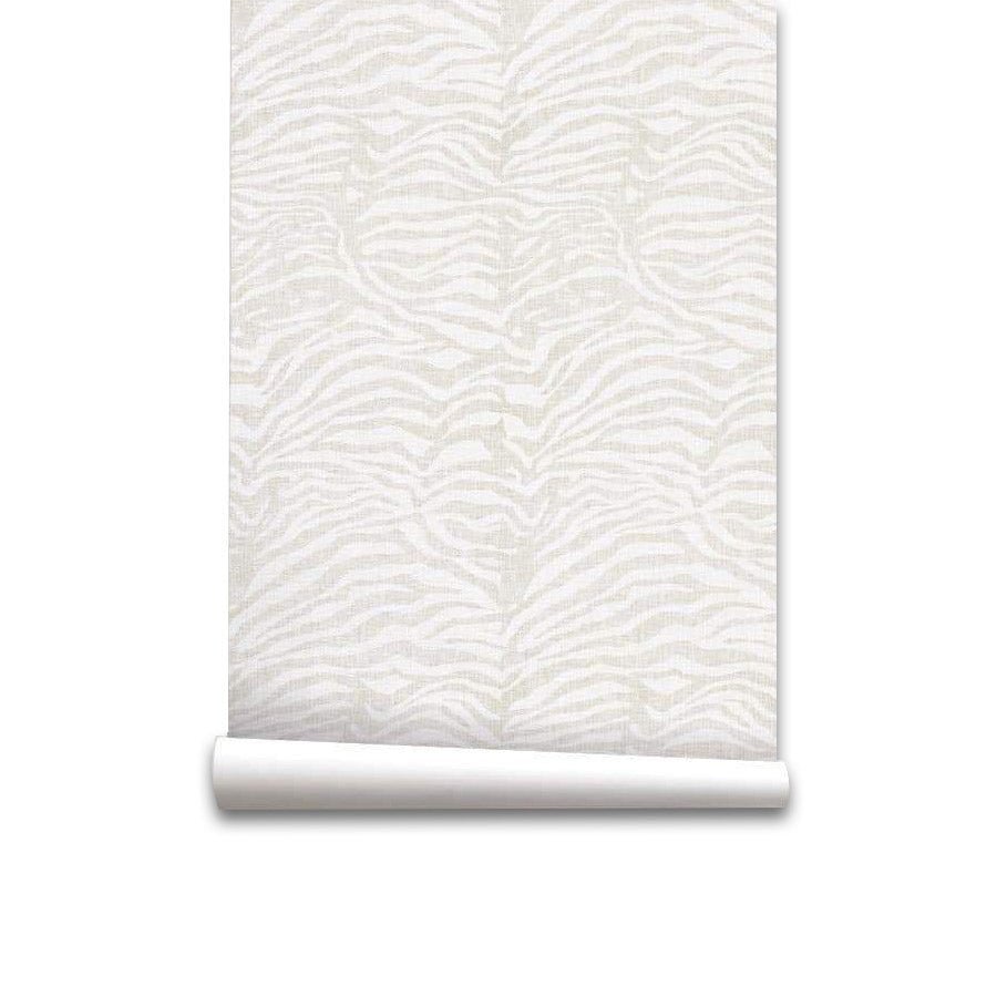 Papier peint Zebra Beige | Leroy Merlin