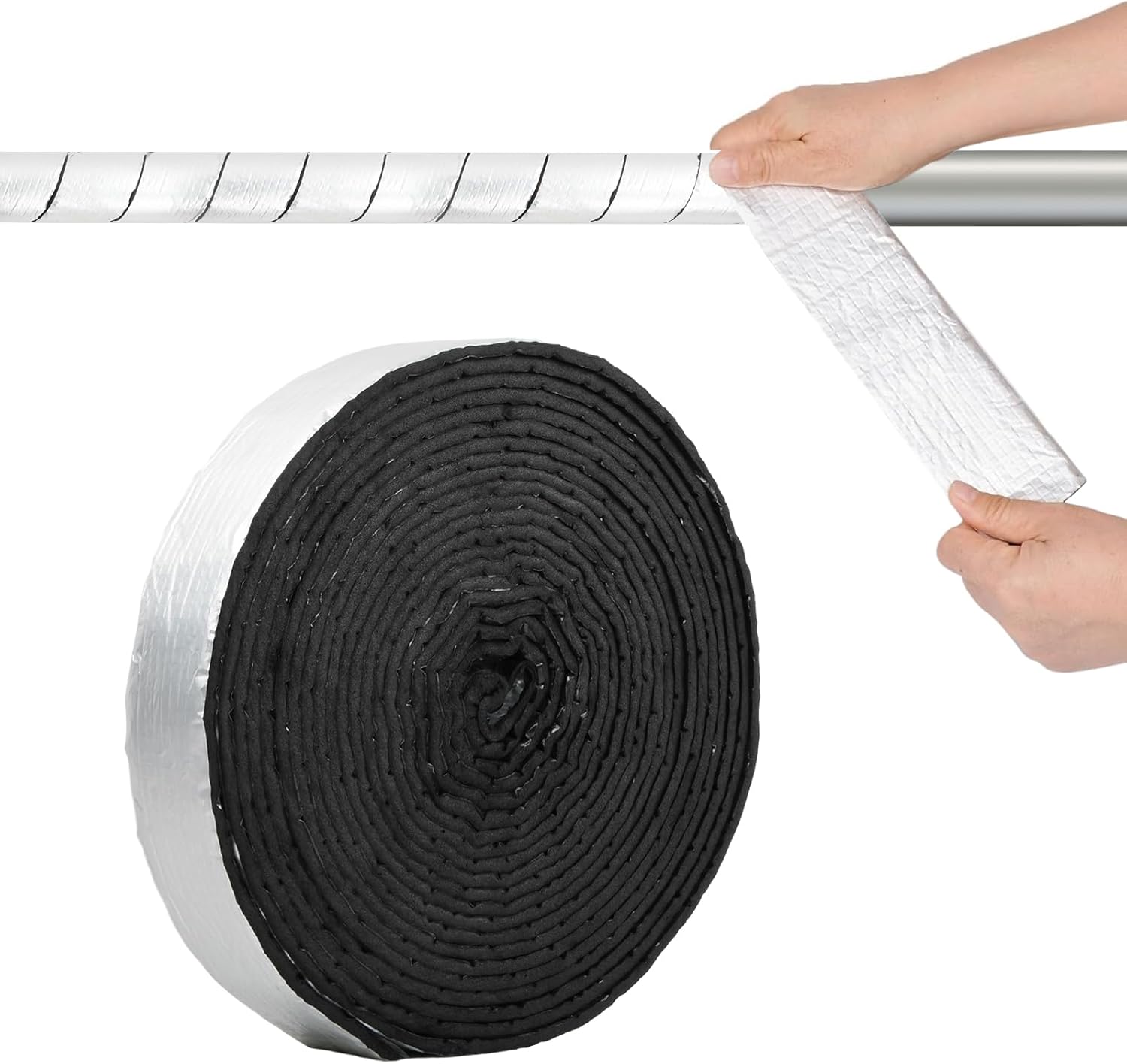 Ruban isolant mousse 10 m pour tuyaux, isolation thermique et ...