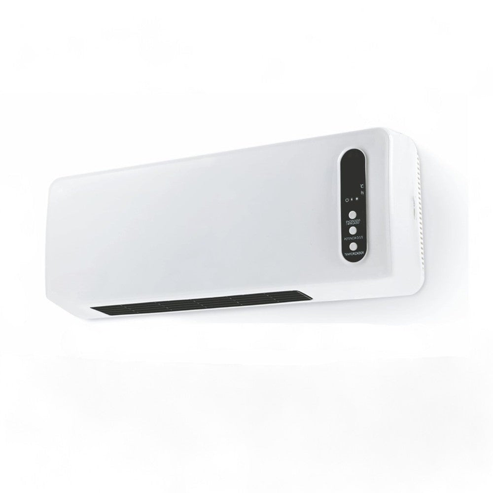 Ventilador calefactor de pared Elementos cerámicos PTC con mando a ...