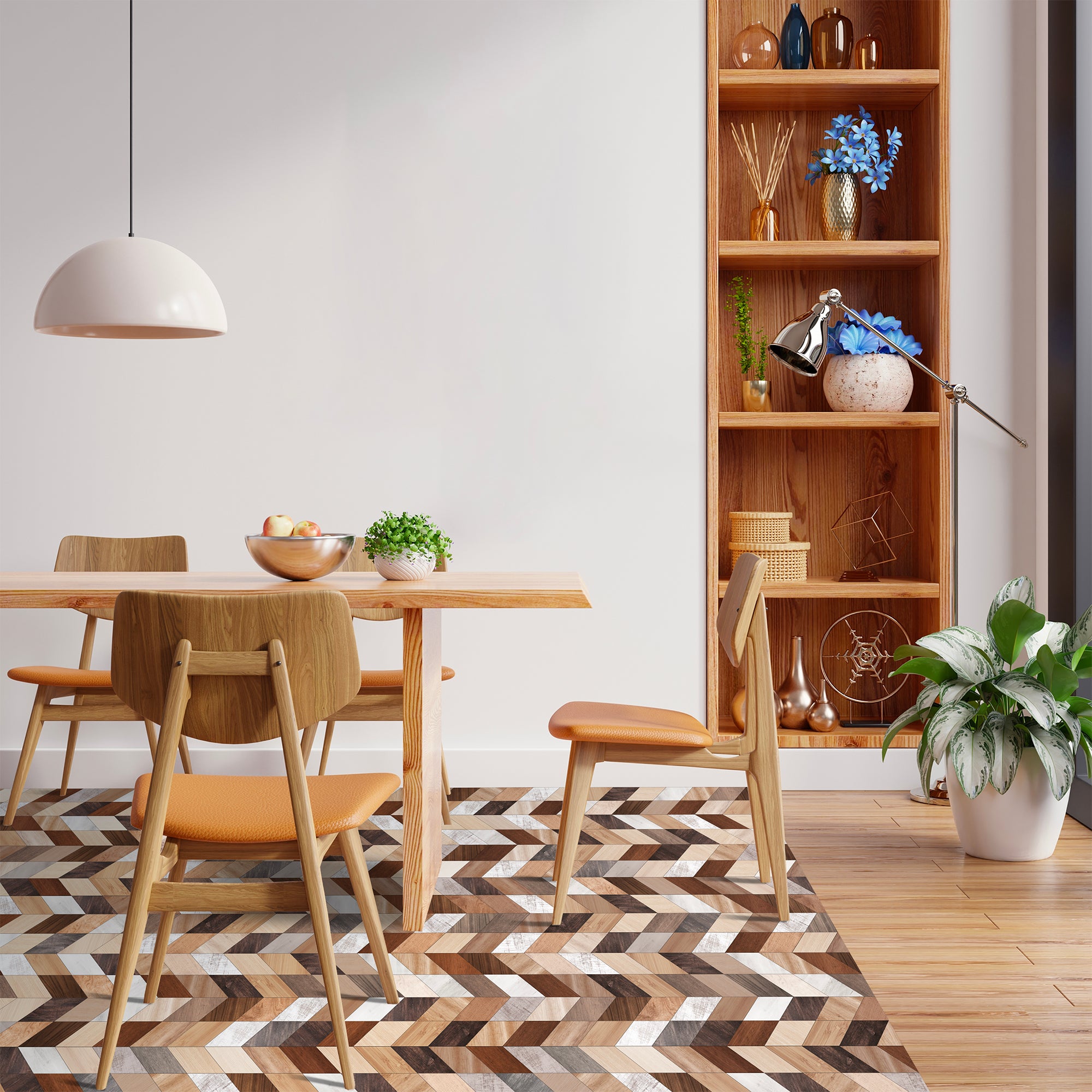 Tapis/ Motifs géométriques / 61x91 cm - RECTANGLE/ Créé et fabriqué en ...