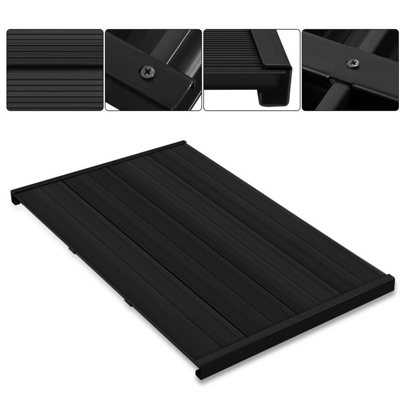 Élément de sol Plaque de sol Anthracite Douche de sol Plaque de sol PVC ...