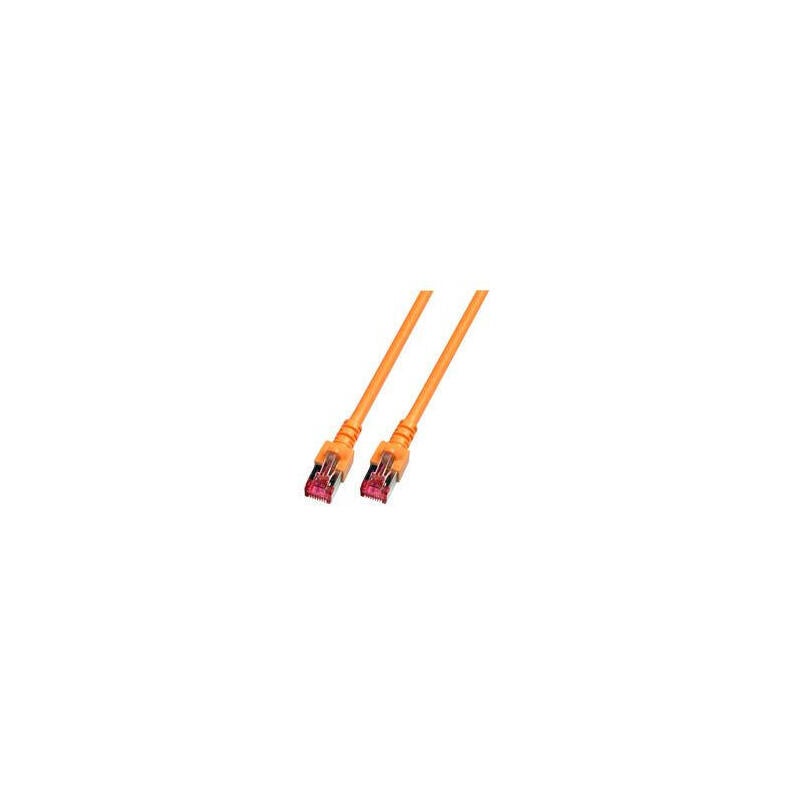EFB Elektronik K5516.1.5 C ble r seau 1,5 m Cat6 SF/UTP (S-FTP) Orange | Leroy Merlin