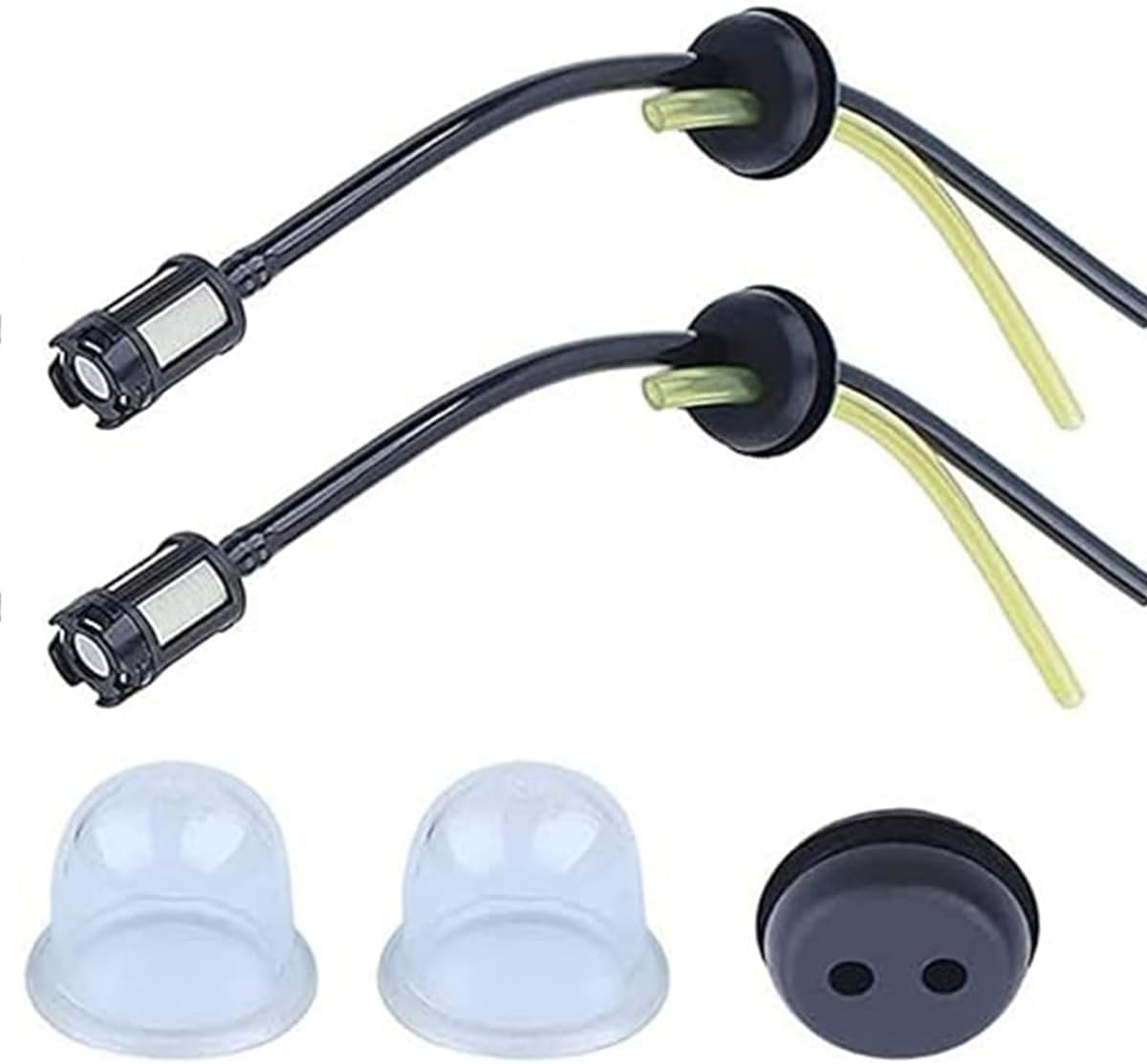 5 Piece Fuel Hose Kit, Petrol Hose Trimmer Spare Parts Petrol Filter ...