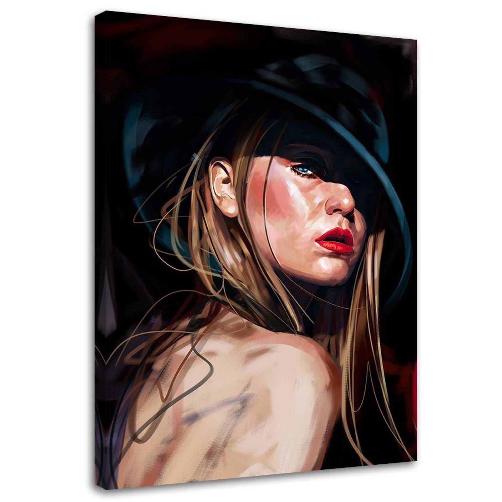 Tableau portrait de Cameron Diaz - 50 x 70 cm | Leroy Merlin