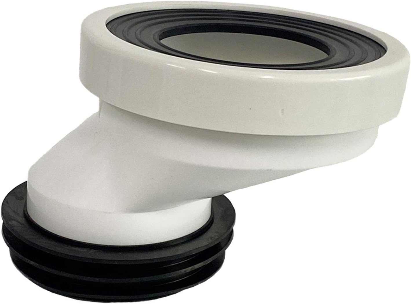 Bride de toilette avec raccord décalé pour systèmes de drainage de ...