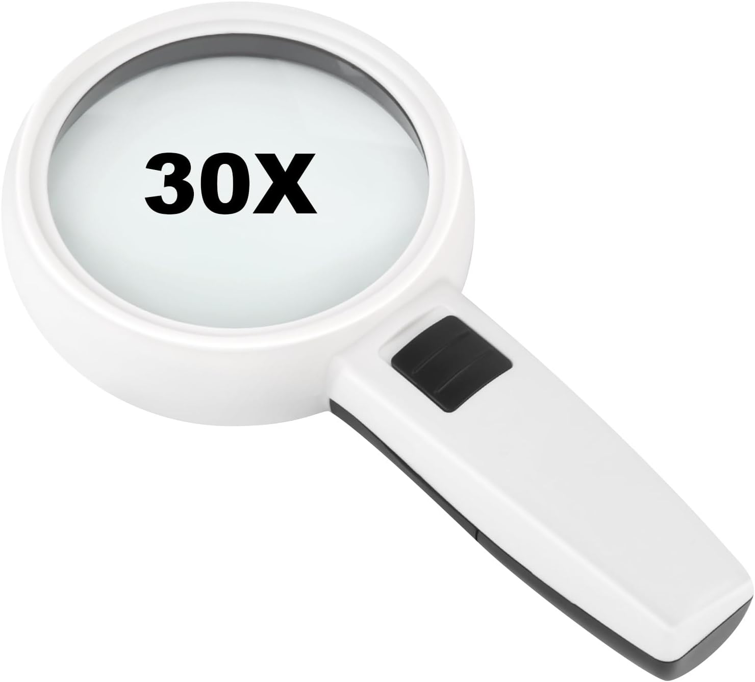Loupe de Lecture, Loupe de Lecture 30X avec 3 LED Lumière, Loupe ...