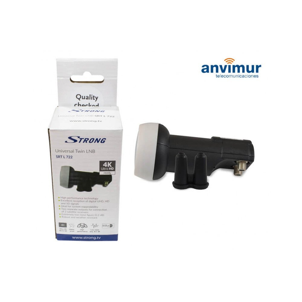 LNB TWIN Offset Universal HD 0.2dB | Leroy Merlin