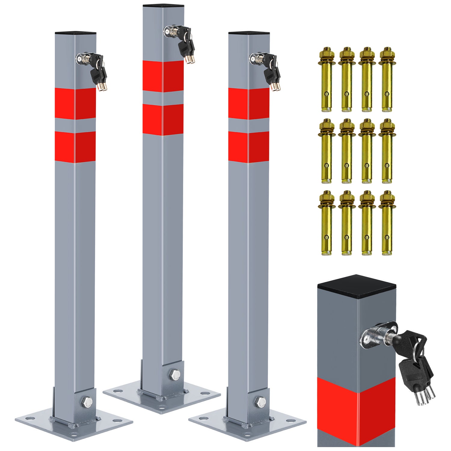 Park Park Park Auto Firebar Board Potau Potau Potau 65cm 3 piezas ...