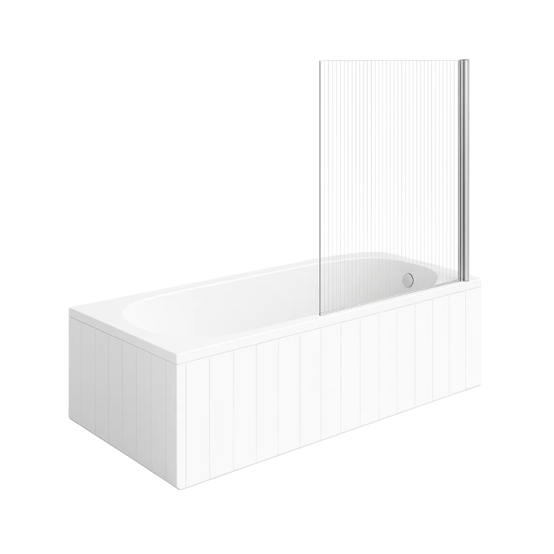 Bañera derecha VILLEROY & BOCH O.Novo 160x70cm blanca + Mampara derecha ...