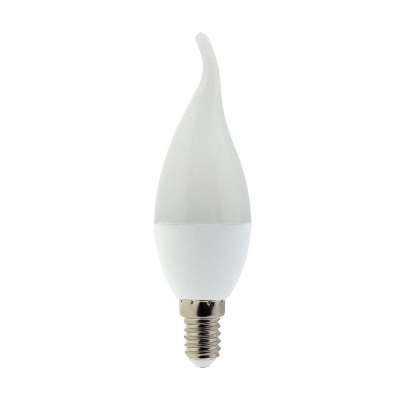 Ampoule LED E14 6W Flamme coup de vent - Blanc Chaud 2700K | Leroy Merlin