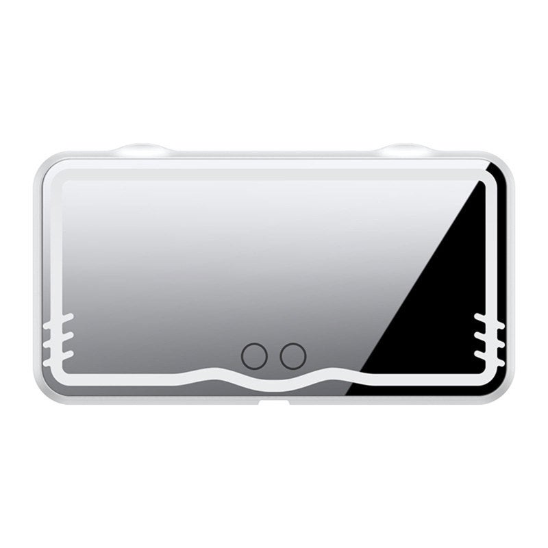 Retrovisor LED táctil para coche, 3 modos de iluminación, recargable ...