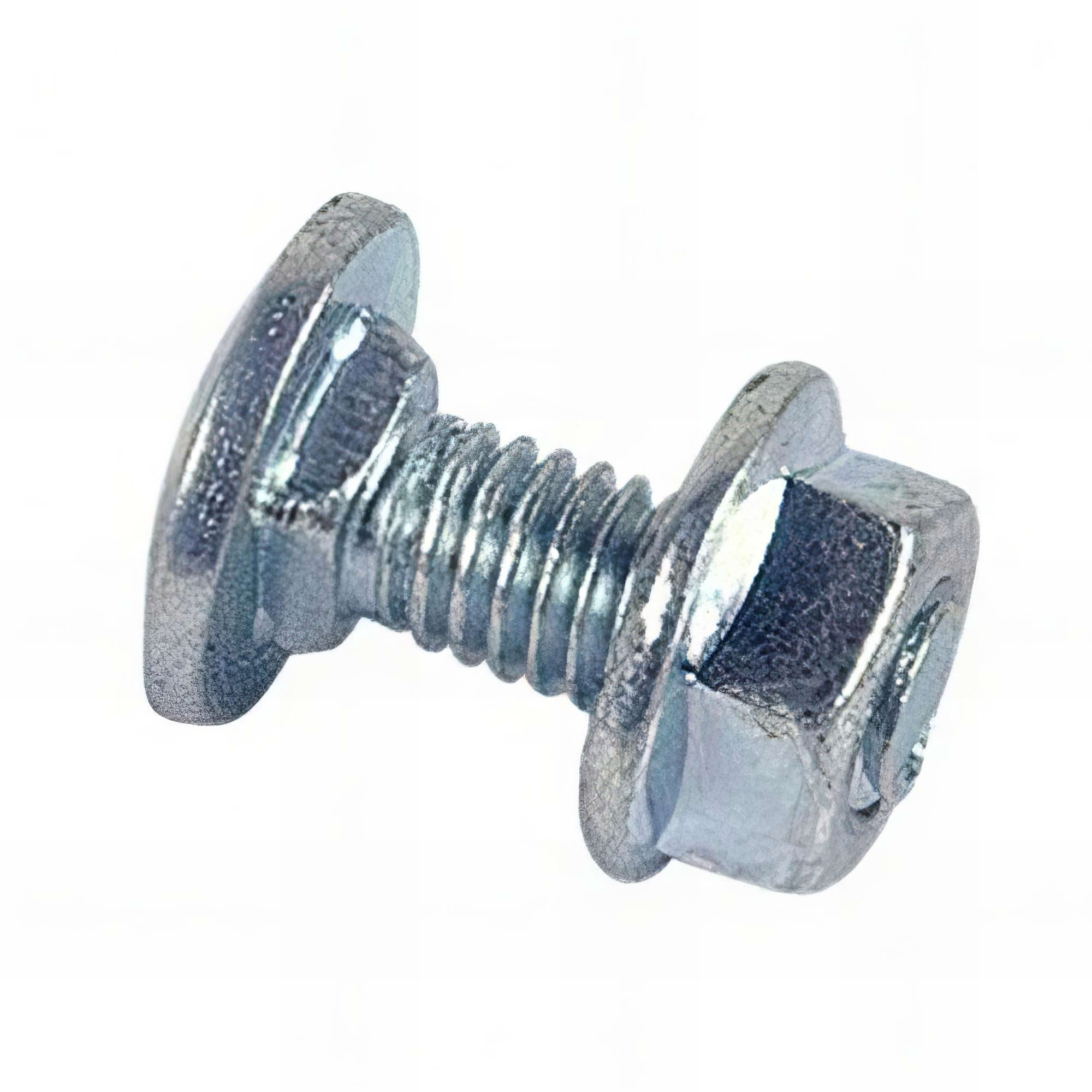 Boulon de cornière tête ronde collet carré réduit 6 x 20 mm TRCC Zingué ...