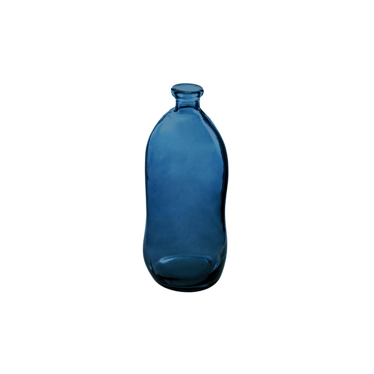 ATMOSPHERA CREATEUR D'INTERIEUR - Vaso "Uly" in vetro riciclato blu ...