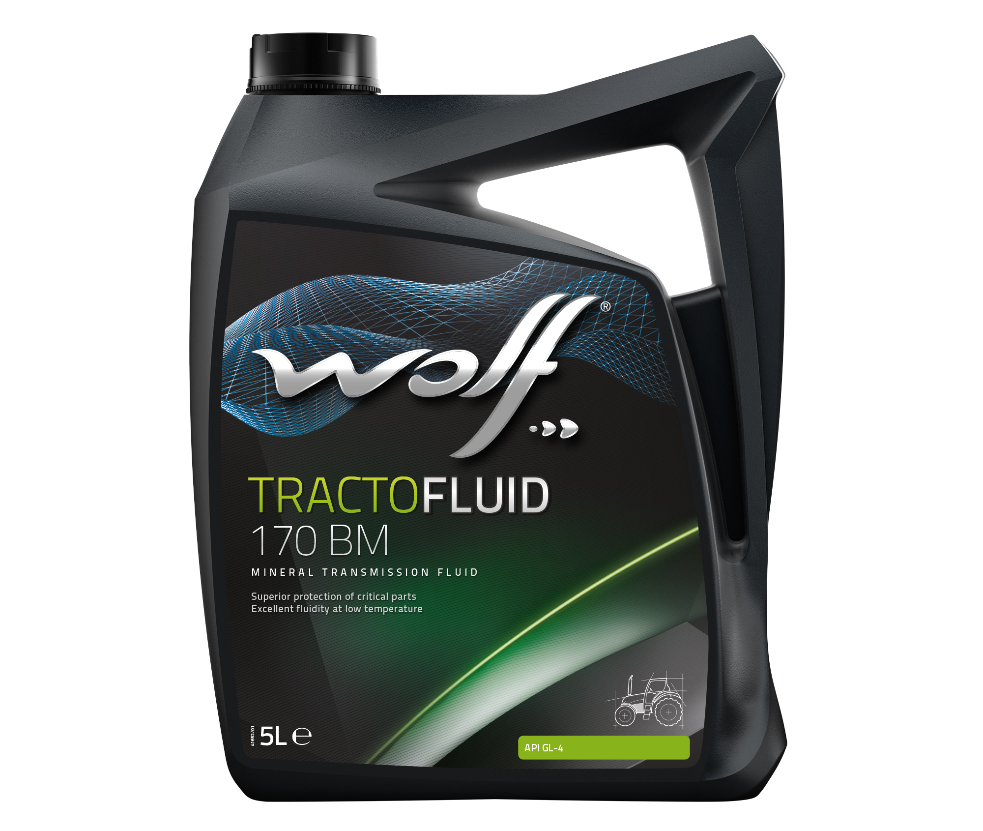 WOLF - Bidon Tractofluid 170 BM 5L pour transmission - 8328664 | Leroy Merlin