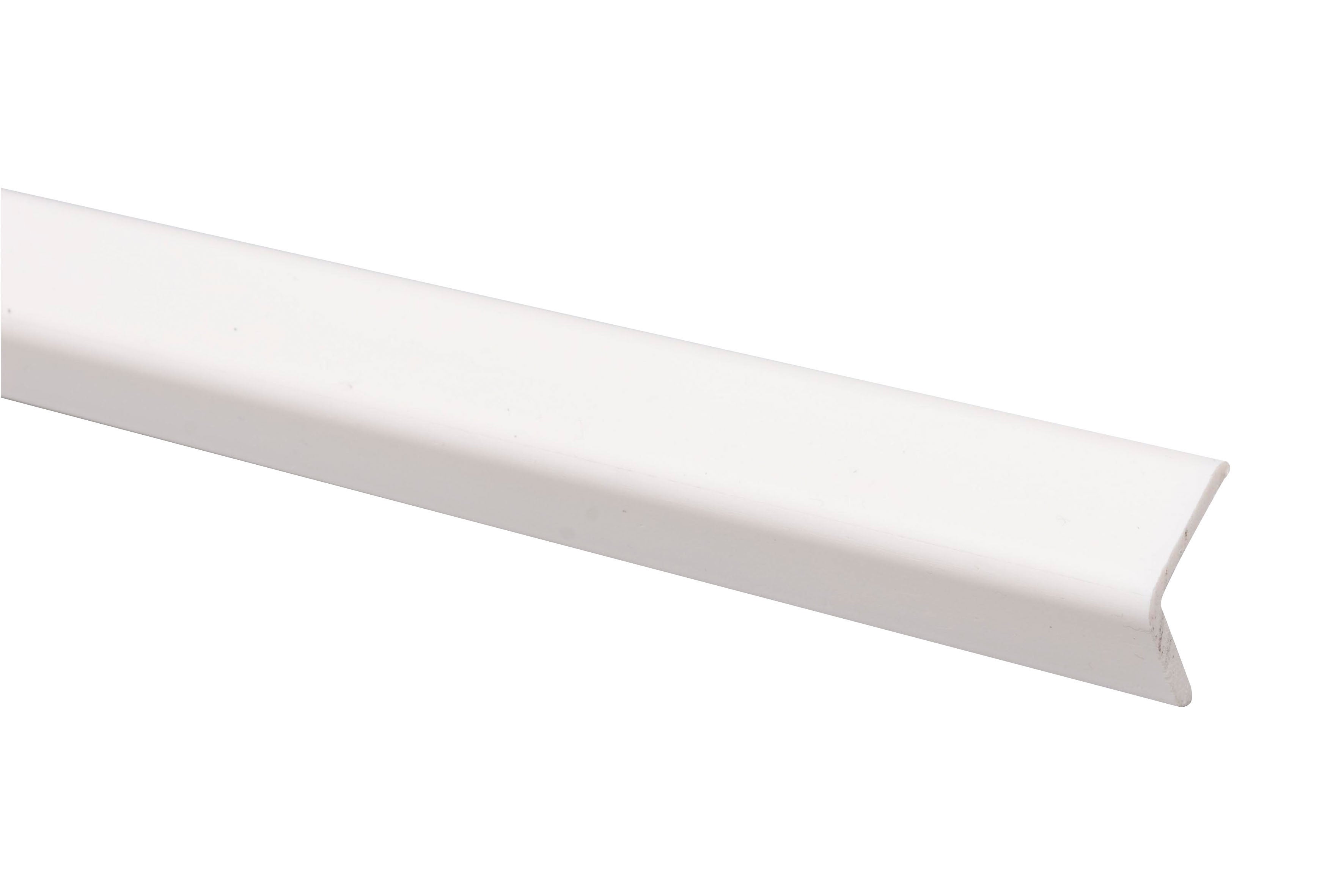 PROTECTION D'ANGLE 30X30 LISSE POLIST 290 CM BLANC | Leroy Merlin