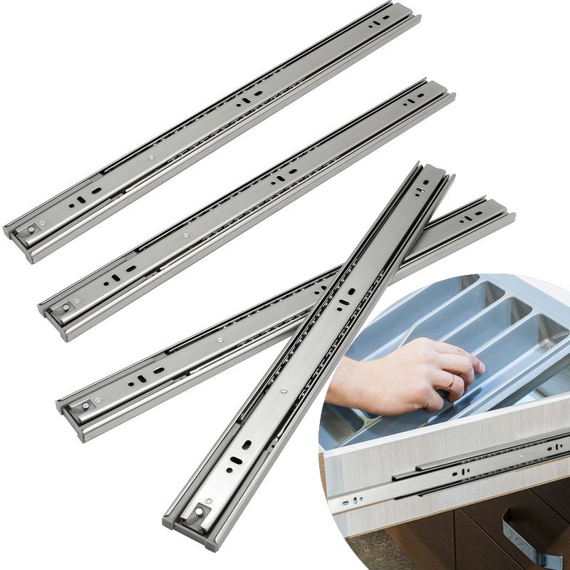 Coulisse de Tiroir Glissières Pour Tiroirs à Roulement à Billes ...
