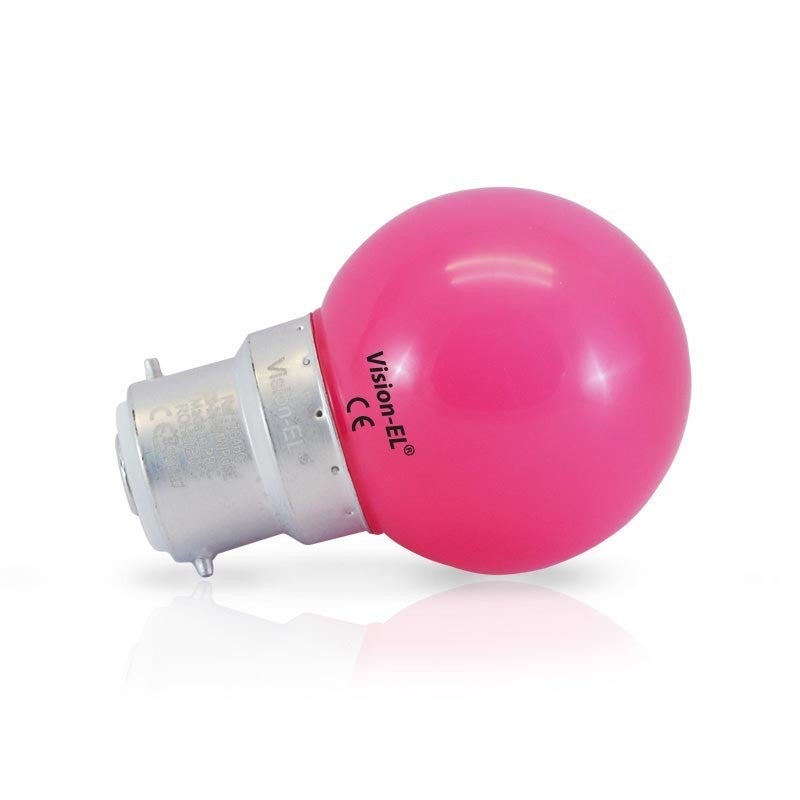 LED 1 W BULB B22 ROSE BLISTER X2 | Leroy Merlin