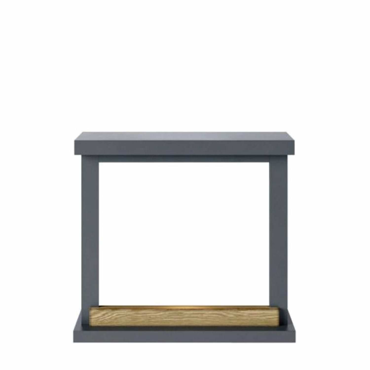 Fuego Rino Gris Chimenea Marco Mdf Estructura Madera | Leroy Merlin