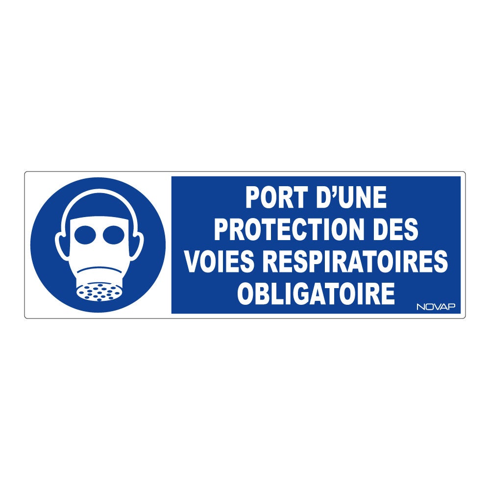 Panneau Port d'une protection des voies respiratoires - Rigide ...