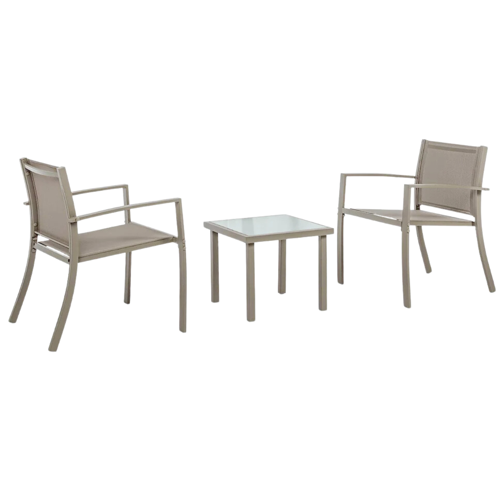 SALON HAVANE 3 PCS ACIER TAUPE | Leroy Merlin