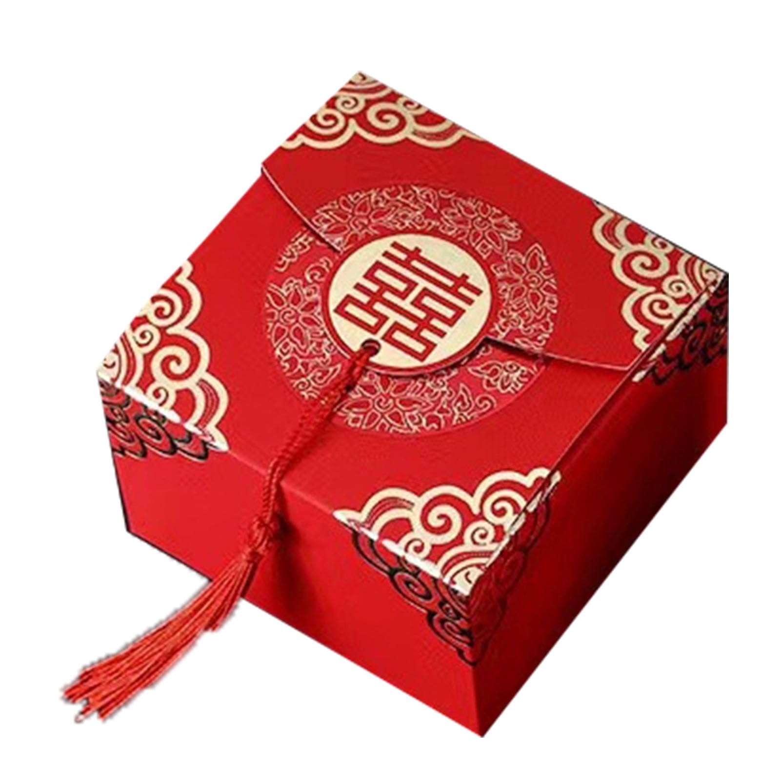 Boîte à bonbons de style chinois, espace spacieux, design portable ...