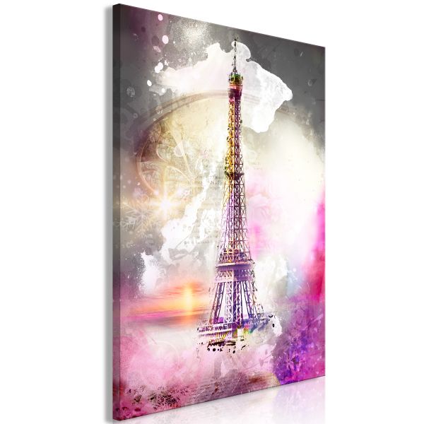 Tableau Villes Fairytale Paris (1 Part) Vertical 80x120 cm | Leroy Merlin
