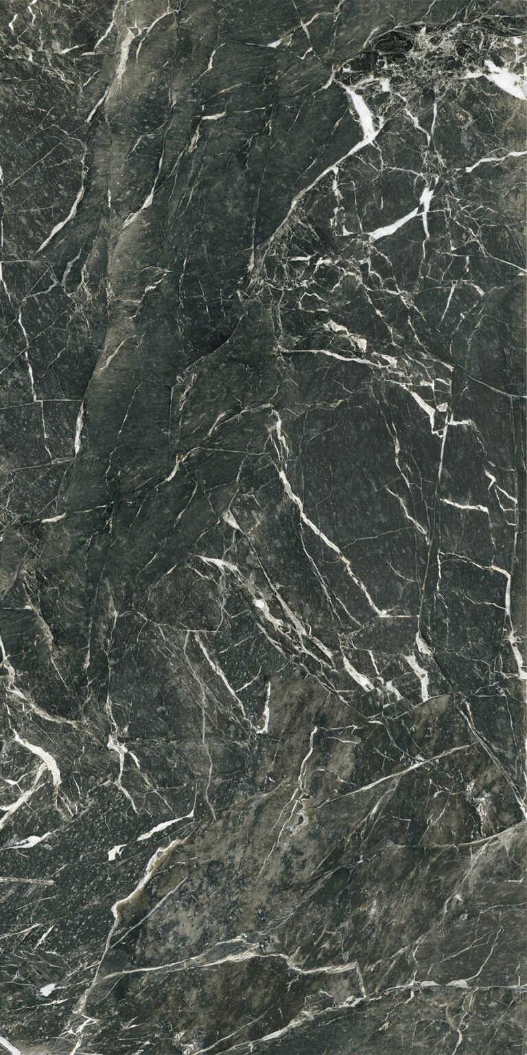 GRES PORCELLANATO EFFETTO MARMO VERDE ALPI LUCIDO 60x60 | Leroy Merlin