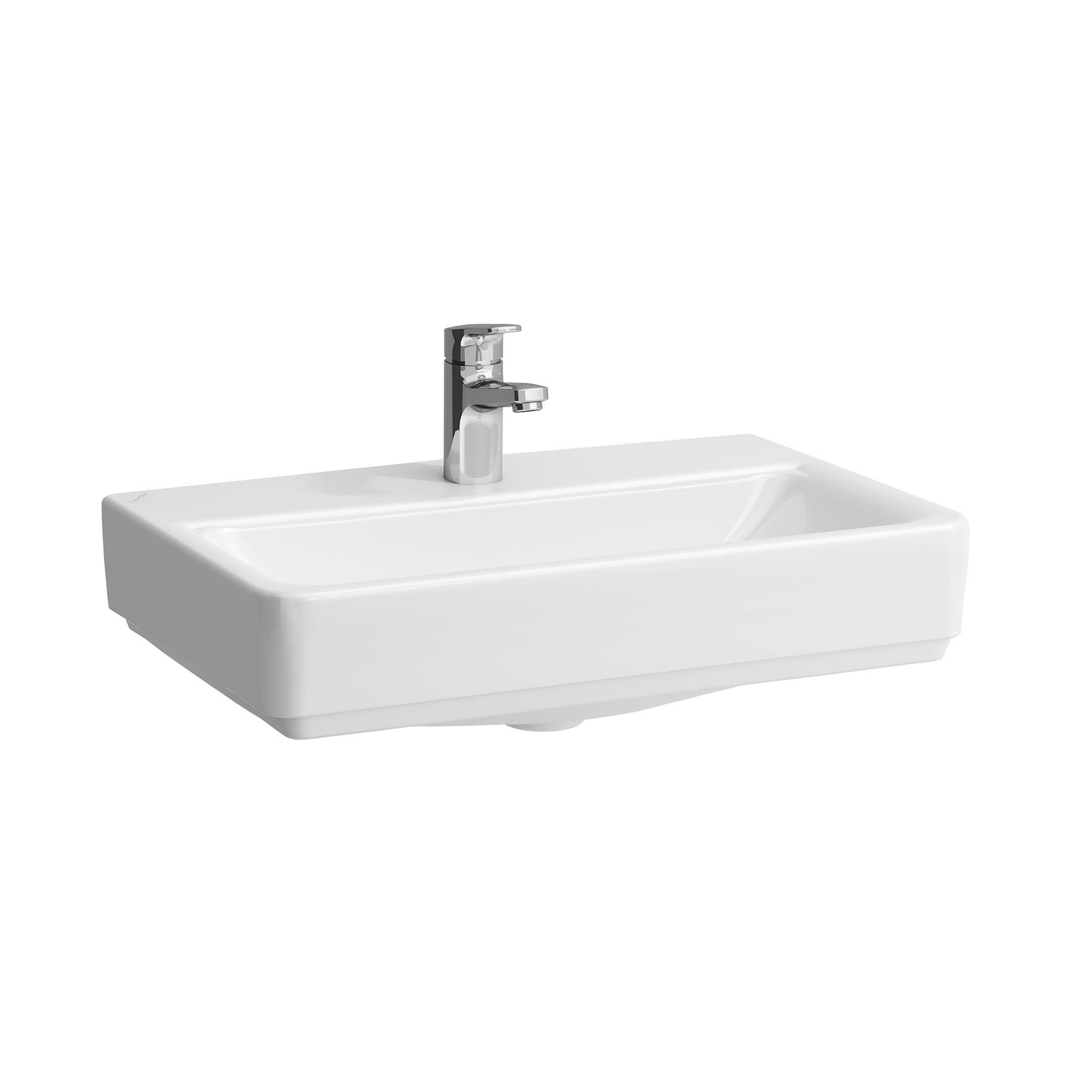 LAUFEN PRO S Compact lavabo à poser, sans trou pour robinet, sans trop ...