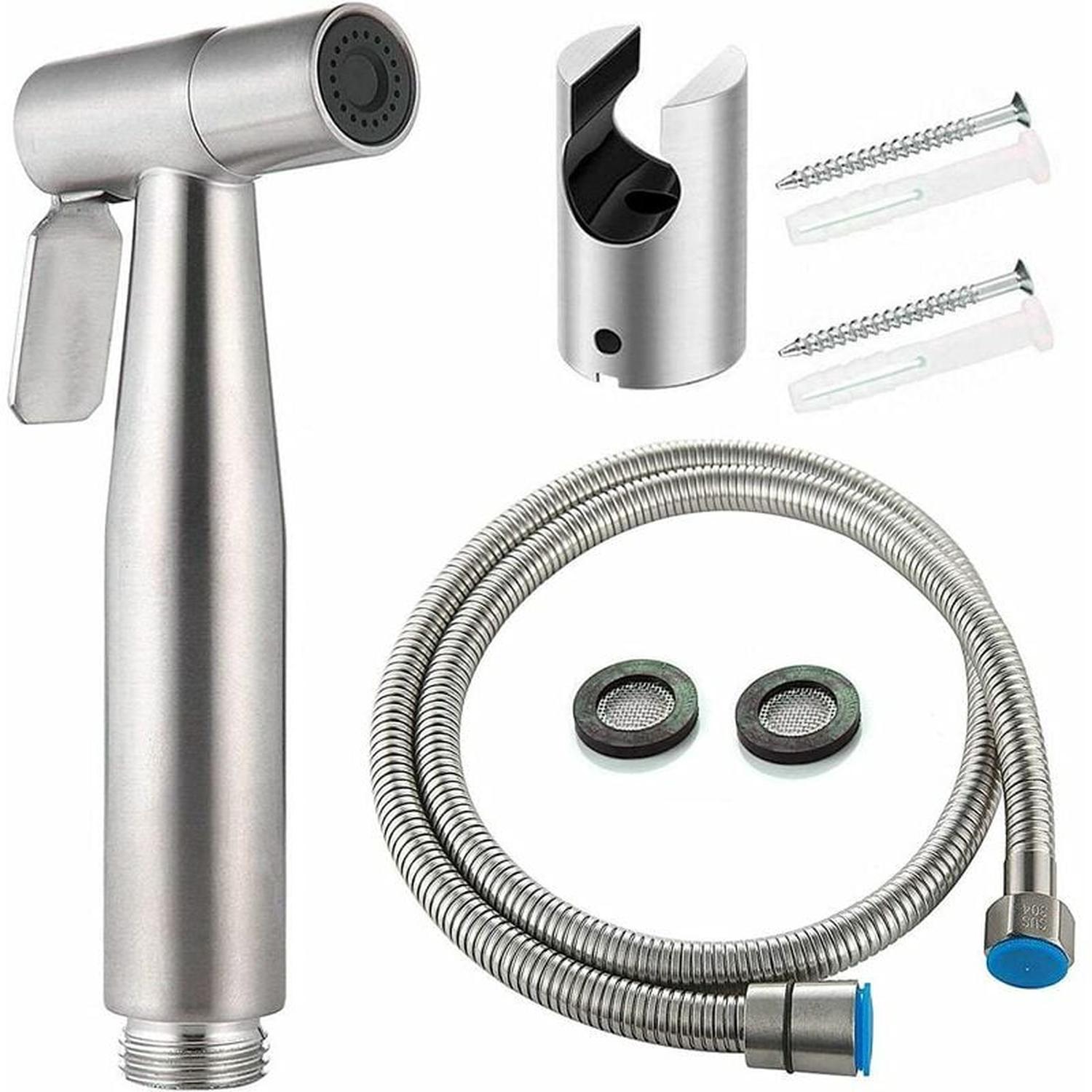 Kit Bidet WC avec Douchette - Pulverisateur Bidet a Main- Pomme de ...