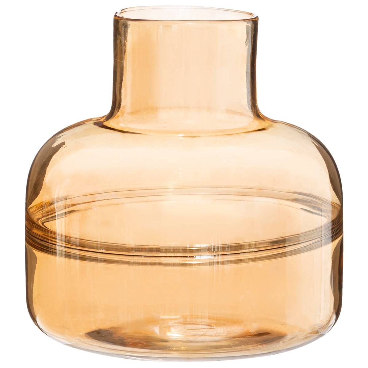 Vase plat "Line" D23 cm - Atmosphera créateur d'intérieur | Leroy Merlin