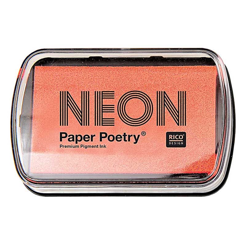 Tampon encreur rouge fluo 9 x 6 cm - Rico Design | Leroy Merlin