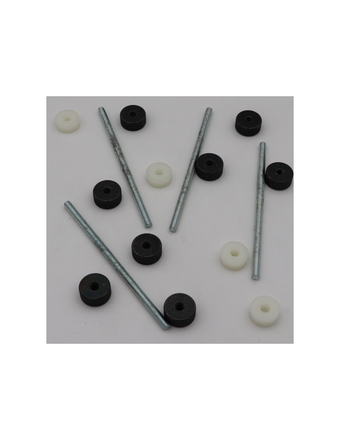 KIT Filet M6X130 Acier zingué Avec Ecrou-20 pièces | Leroy Merlin