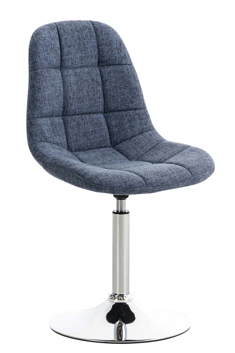 Silla Lounge Emil en Tela Azul | Leroy Merlin