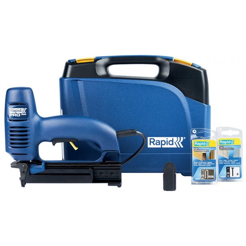 Agrafeuse électrique Rapid PRO R606 en coffret | Leroy Merlin
