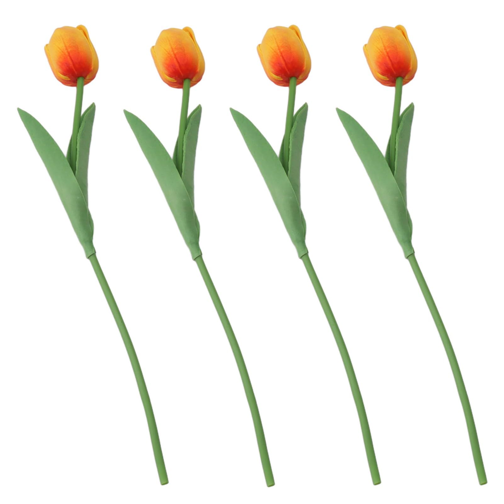 10 pièces tulipes artificielles vraie touche PU tulipes fleurs pour ...