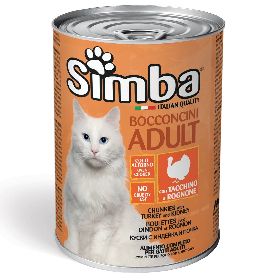 Nourriture Complète pour Chats Adultes Monge Simba 415g | Leroy Merlin