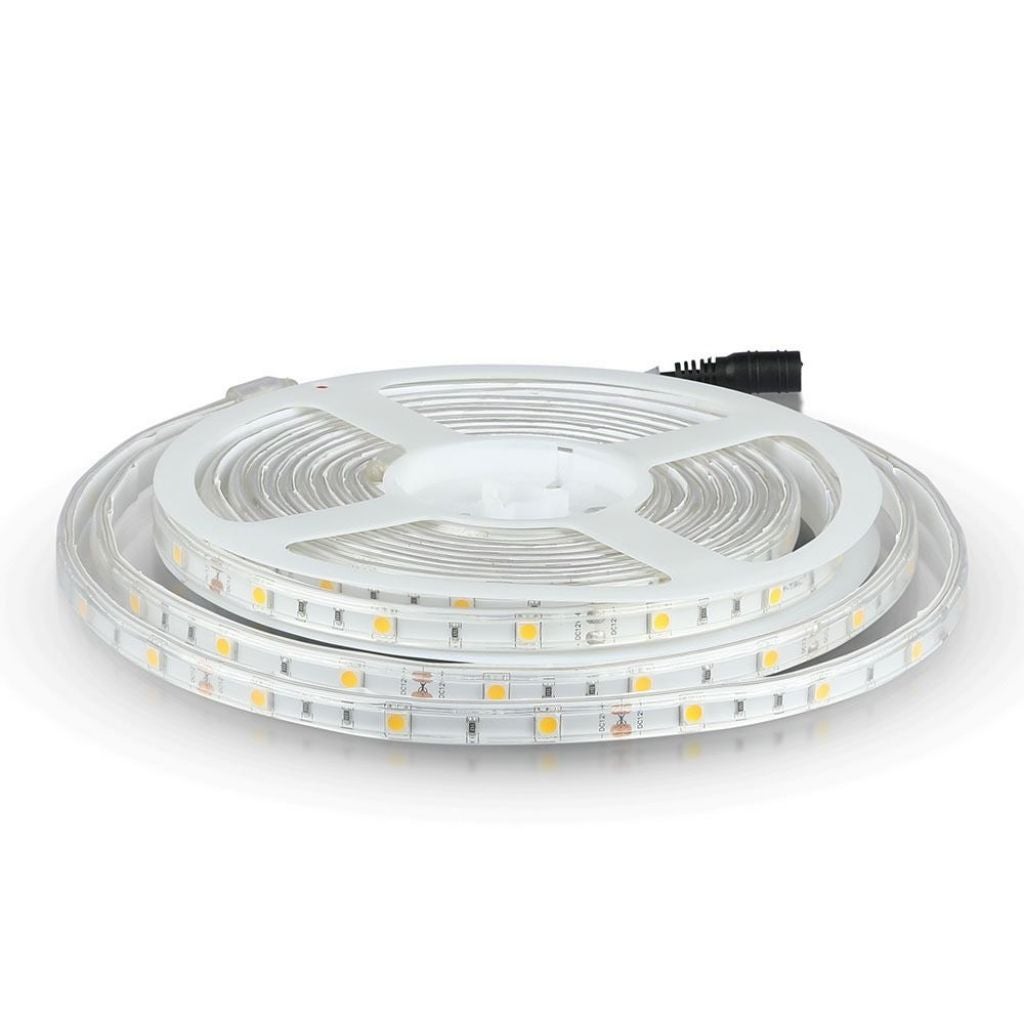 Tira LED SMD5050 de 5 metros con 30 LEDs de Luz Blanca Neutra IP65 ...