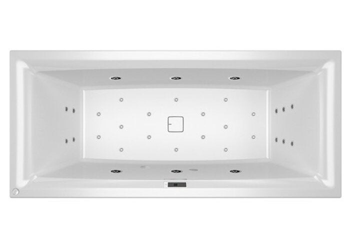 RIHO Still Square bañeras rectangulares, versión derecha, con sistema ...