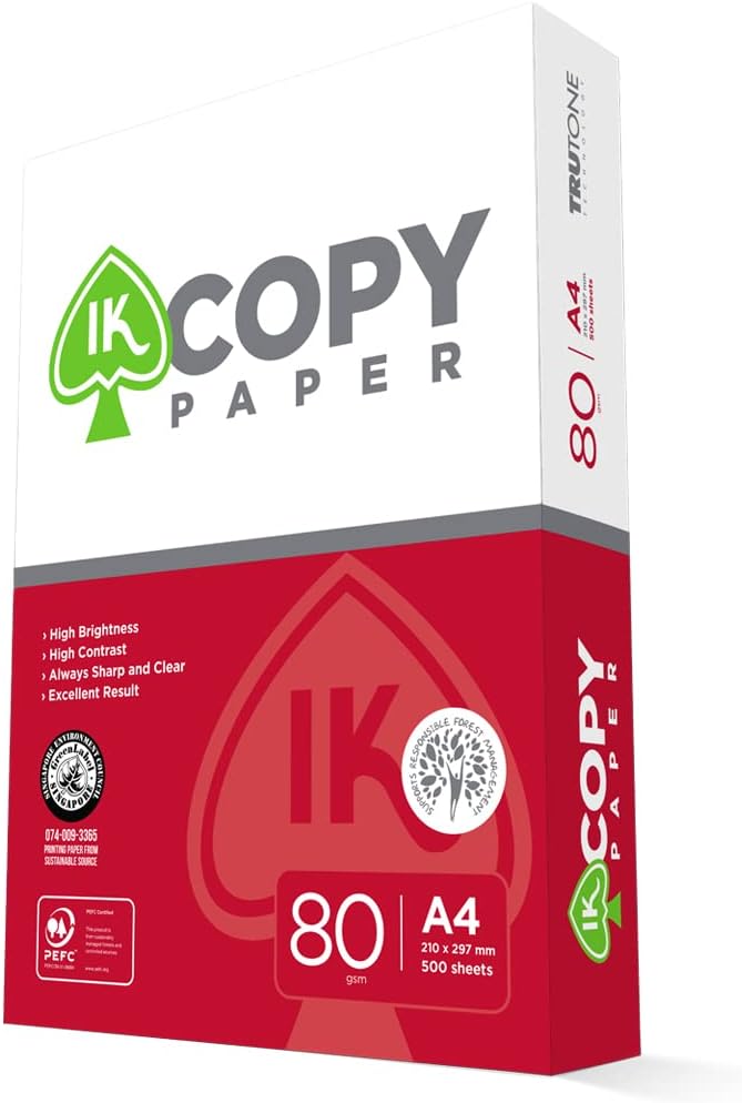 FEUILLES COPY PAPER DIN A4 - 80 G - 1 PAQUET DE 500 UNITÉS | Leroy Merlin